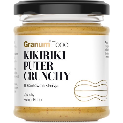 Granum Kikiriki puter crunchy 170g