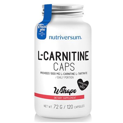 Nutriversum L Carnitine Caps,120 kaps