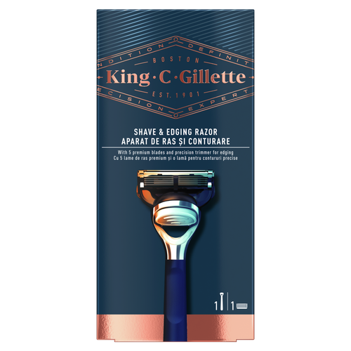 Gillette King C brijač za oblikovanje brade 1 komad