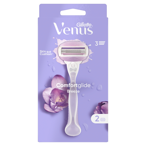 Gillette Venus Breeze ženski brijač + 2 dopune