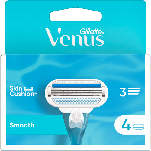 Gillette Venus Smooth dopune za ženski brijač 4 komada