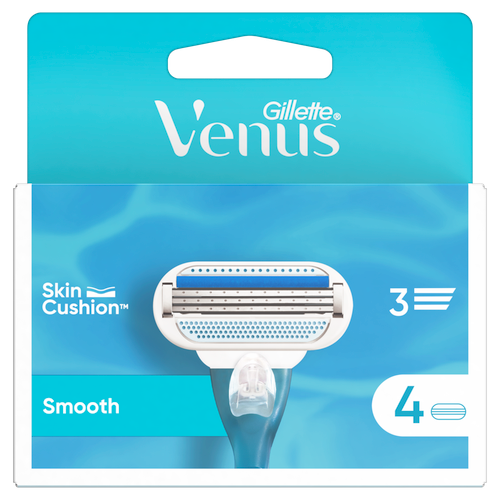 Gillette Venus Smooth dopune za ženski brijač 4 komada