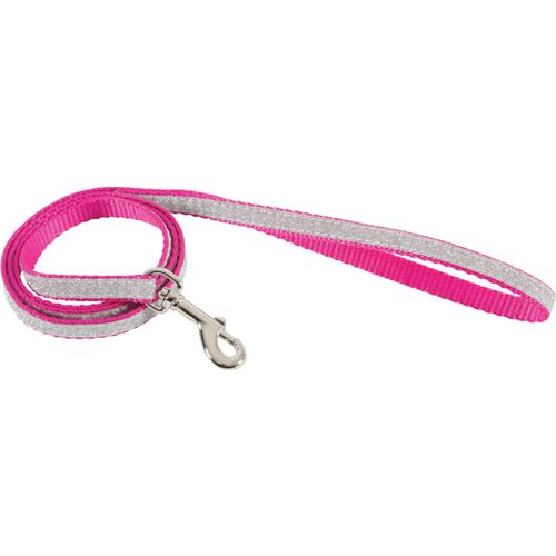 520023ROS Zolux Shiny Nylon Povodac Pink