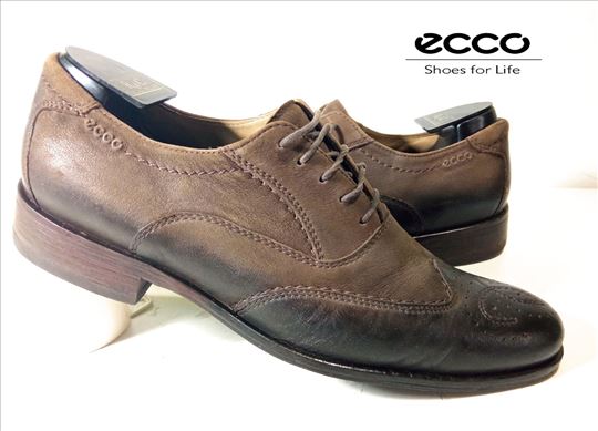 ECCO - moderne oxford kožne cipele br.40