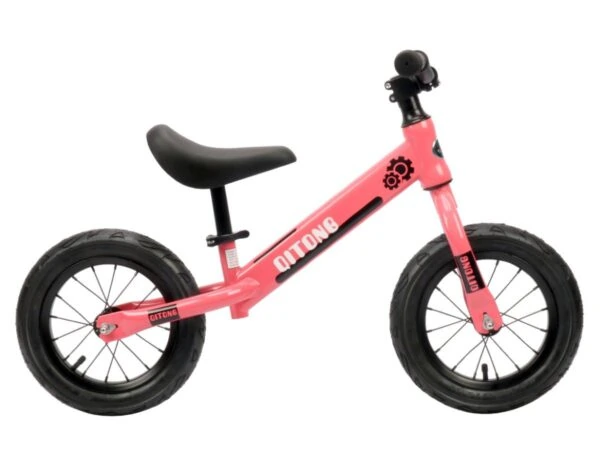 MegaFavorit Balance BIKE bicikl za decu 12″ QITONG roza i zelena