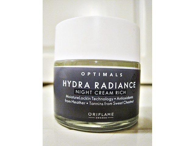 Optimals Hydra Radiance bogata noćna krema