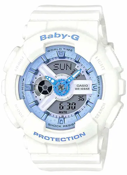 G-SHOCK Ženski sat BA-110BE-7A beli