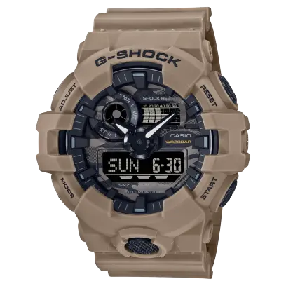 G-SHOCK Muški sat GA-700CA-5A krem