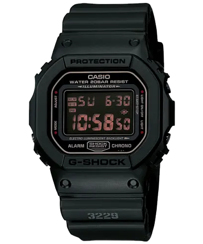 CASIO Muški sat DW-5600MS-1 crni