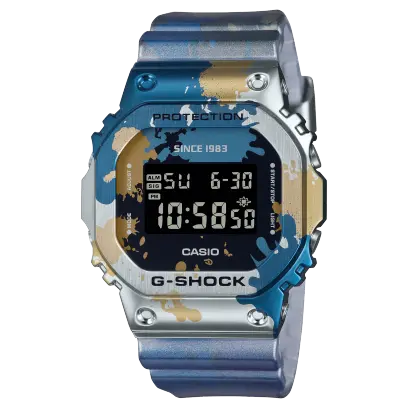CASIO Ručni sat GM-5600SS-1 plavi