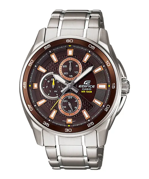 CASIO Muški sat EF-334D-5A srebrni