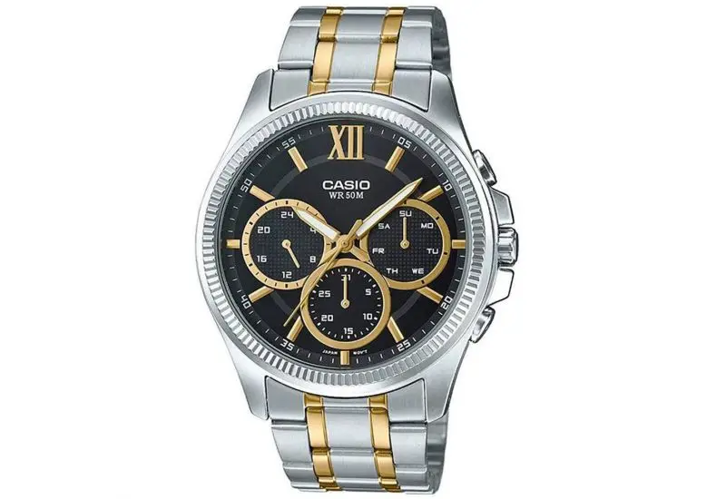 CASIO Muški sat MTP-E315SG-1A srebrni