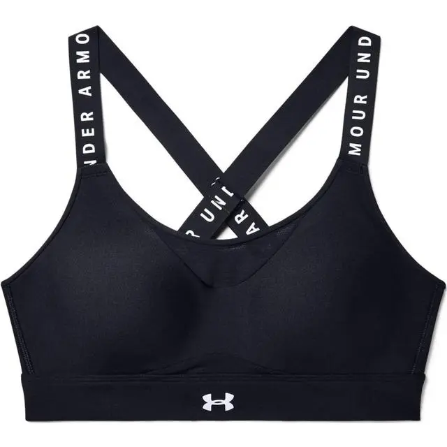 UNDER ARMOUR Ženski sportski grudnjak Top Infinity crni