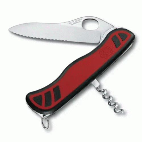 Victorinox nož Alpiner Grip Red/Black