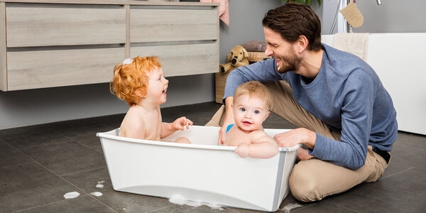 Stokke kadica Flexi Bath XL, Transparent Green