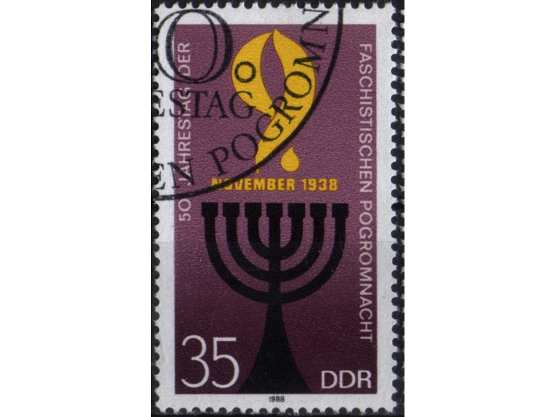 kt550gy 08.nov1988 DeutscheDR Mi3208 -o-