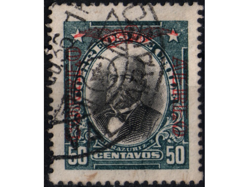 kt555z 1928-32 ChileCDe Mi179 III(-F-)1/4