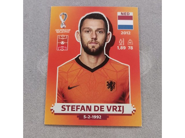 QATAR 2022 slicica NED 06