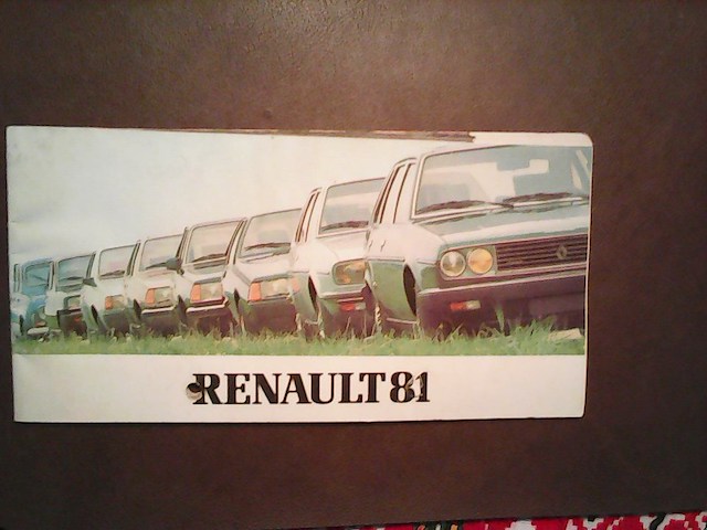 AUTO  KATALOG RENAULT 81