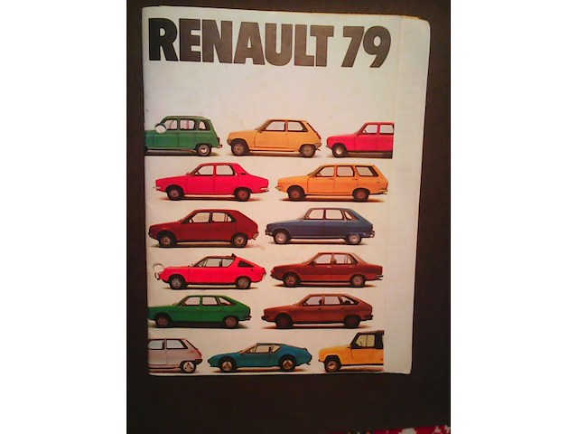 AUTO KATALOG RENAULT 79