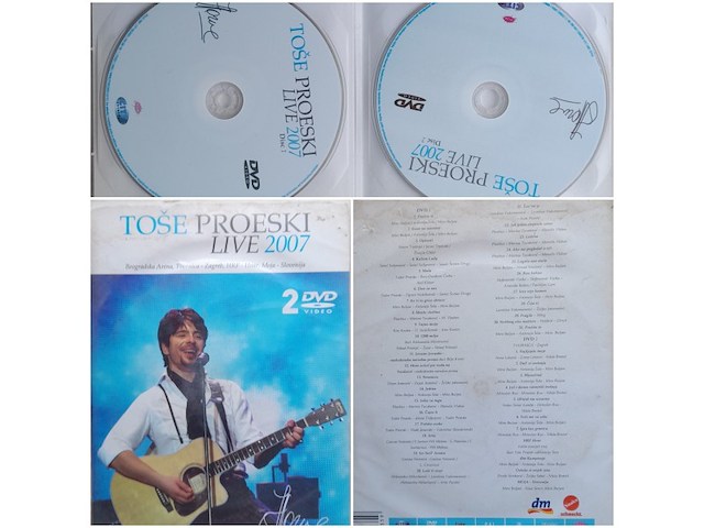 2dvd Toše Proeski - Live 2007