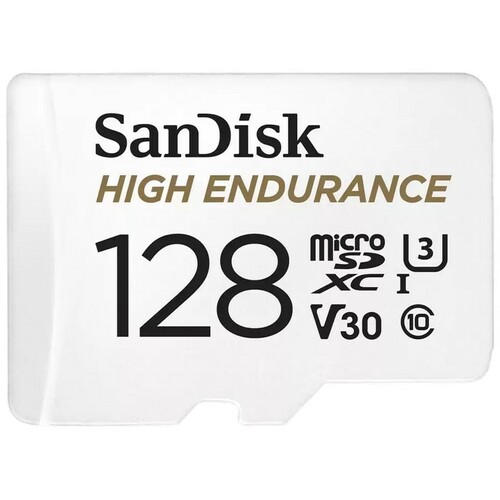 SANDISK SDHC 128GB micro 100MB/s40MB/s Class10 U3/V30 + ADAPTER