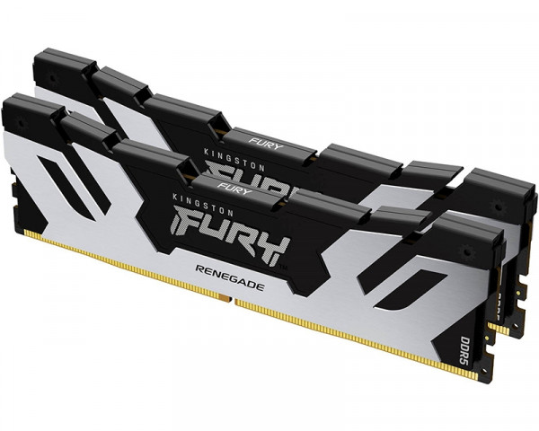 KINGSTON DIMM DDR5 32GB (2x16GB kit) 6800MTs KF568C36RSK2-32 FURY Renegade Silver