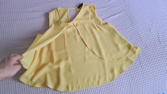 ZARA BASIC jaka zuta bluza odlicna M