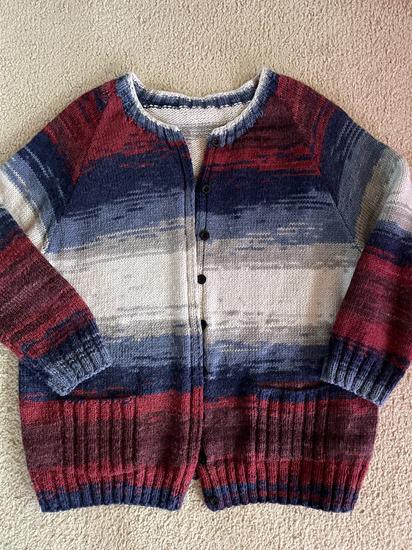Pleteni džemper - ručni rad