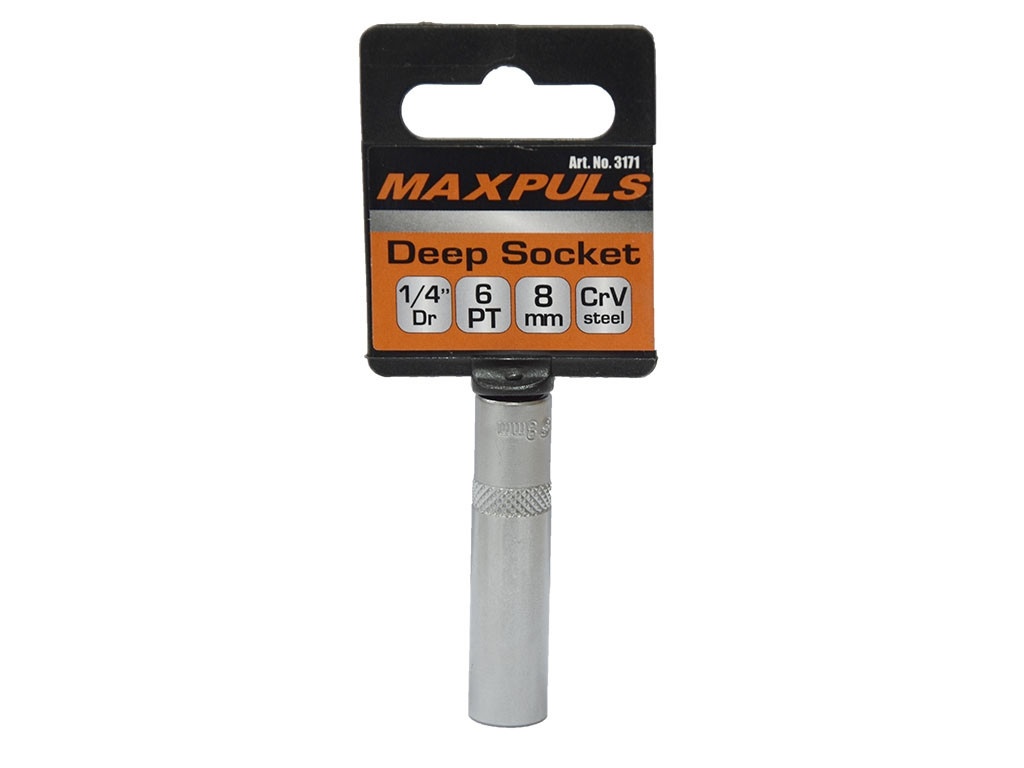 MP3172 Maxpuls Kljuc nasadni dugi 1/4 10mm