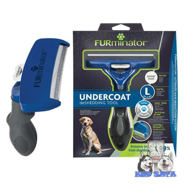 Furminator Dog UnderCoat Kratka Dlaka L