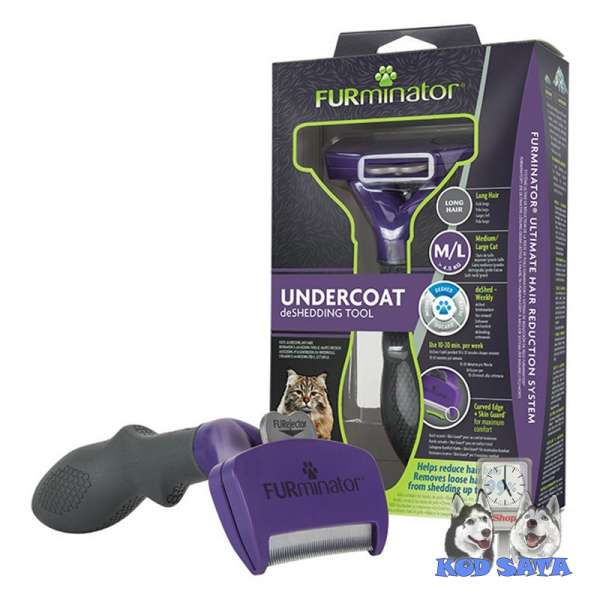 Furminator Cat UnderCoat Duga Dlaka M/L