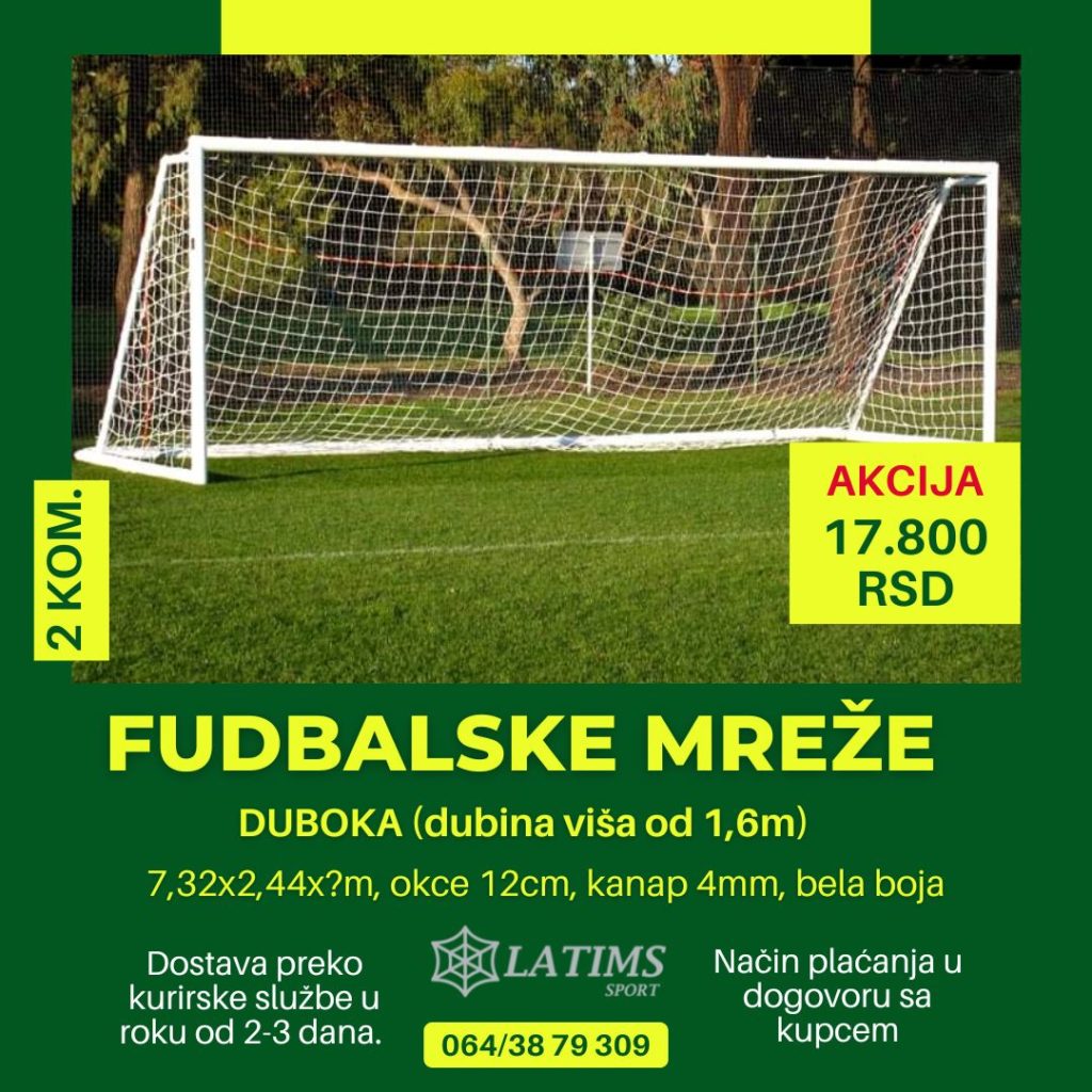 Mreze za fudbalske golove – duboka