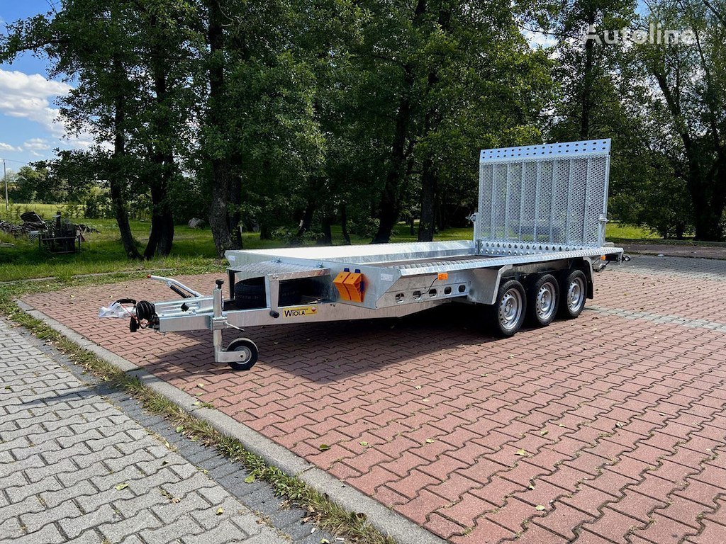 Nova Wiola Pod sprzęt budowlany B3540 MAXX 3500kg prikolica za građevinske strojeve