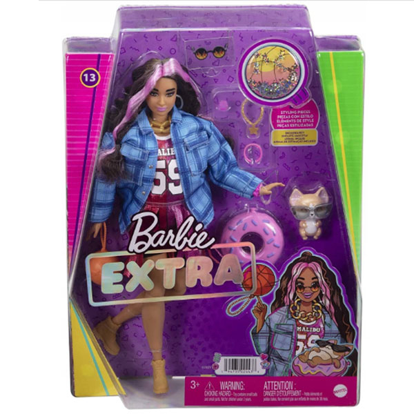 Barbie lutka Extra košarkašica HDJ46/024438