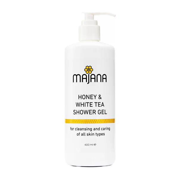 Honey&White tea shower gel 400ml Majana