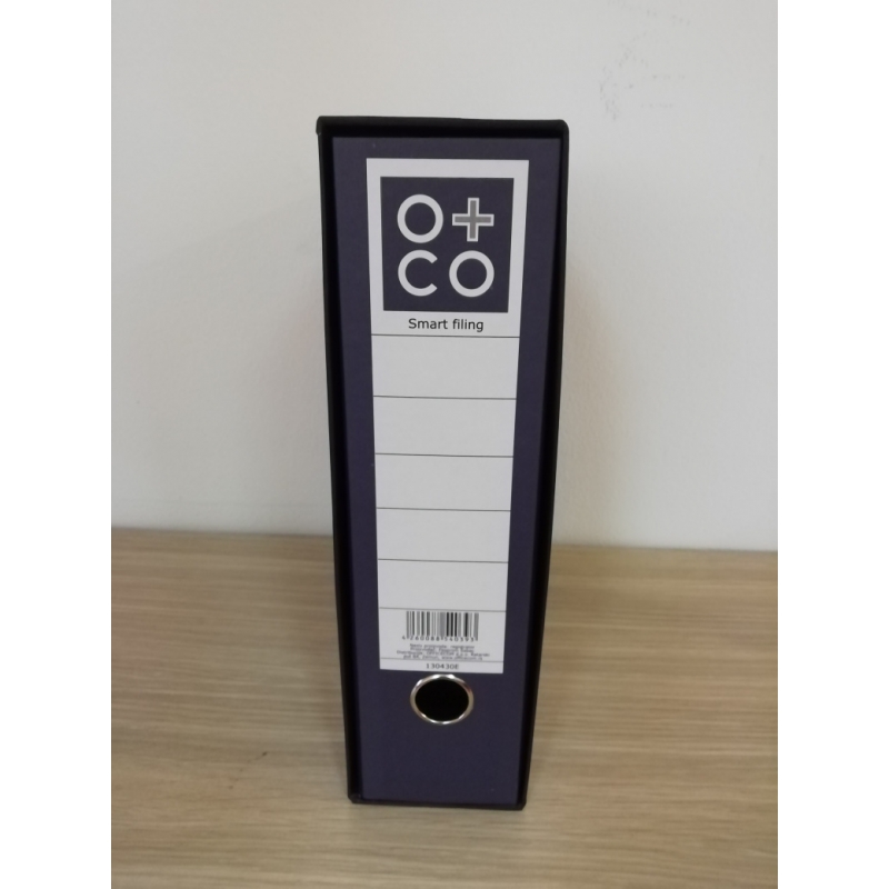 Registrator A4 normal O+CO sa Mikroval kutijom "Smart filing" O+CO plava