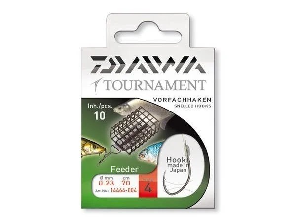 DAIWA TOURNAMENT FEEDER HOOK VEL.8 (14464-008)