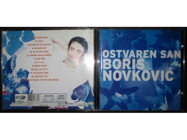 Boris Novkovic-Ostvaren San CD (2004)