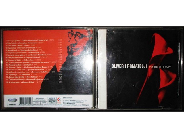 Oliver i Prijatelji-Vjeruj  u Ljubav CD