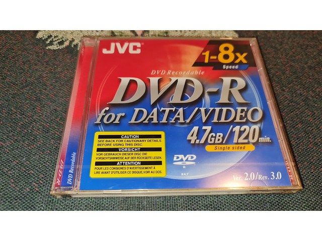 JVC DVD-R , U CELOFANU