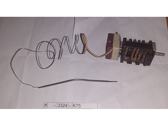 Šporet, štednjak, prekidač i termostar za rernu, elektr