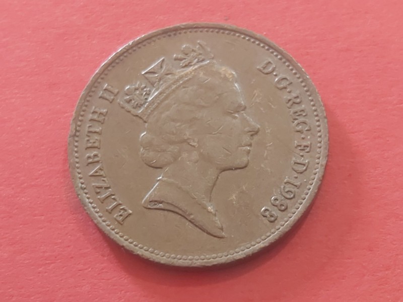 Britanija - 2 pence 1988 god