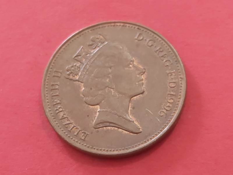 Britanija - 2 pence 1996 god