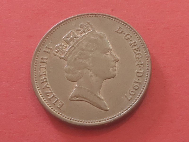 Britanija - 2 pence 1997 god