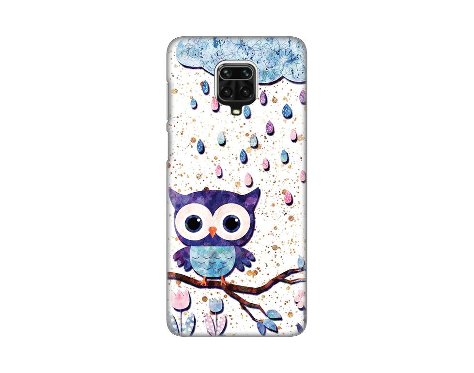 Silikonska futrola PRINT Skin - Xiaomi Redmi Note 9 Pro/Note 9 Pro Max/Note 9S Owl