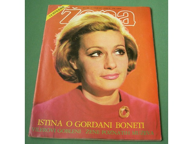 Praktična žena br. 408, 1972. - Gordana Boneti
