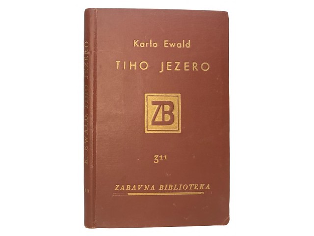 Karl Evald - Tiho jezero (1922)