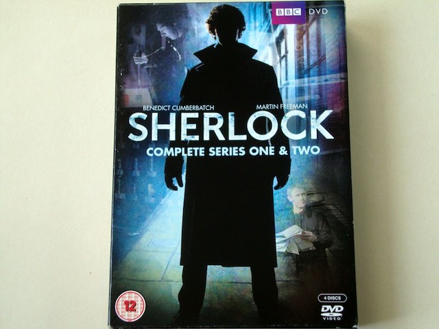 Sherlock, Complete Season 1 &; 2 (Box Set, 4xDVD)