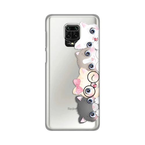 Silikonska futrola - maska print Skin za Xiaomi Redmi Note 9 Pro/Note 9 Pro Max/Note 9S Cats